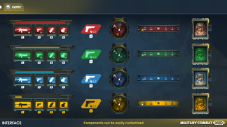 INTERFACE | Military Combat HUD & UI | Synty™ Official Store – Synty Store