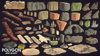 POLYGON | Arid Desert Nature Biome | Synty™ Official Store – Synty Store