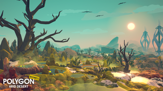 POLYGON | Arid Desert Nature Biome | Synty™ Official Store – Synty Store