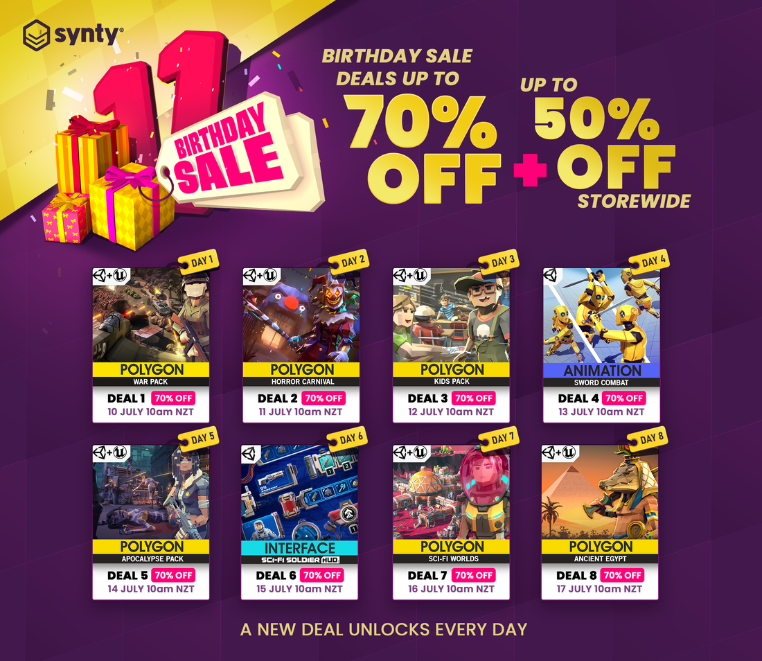 Synty™ Store - 3D Assets for Games (Unity + Unreal) – Synty Store