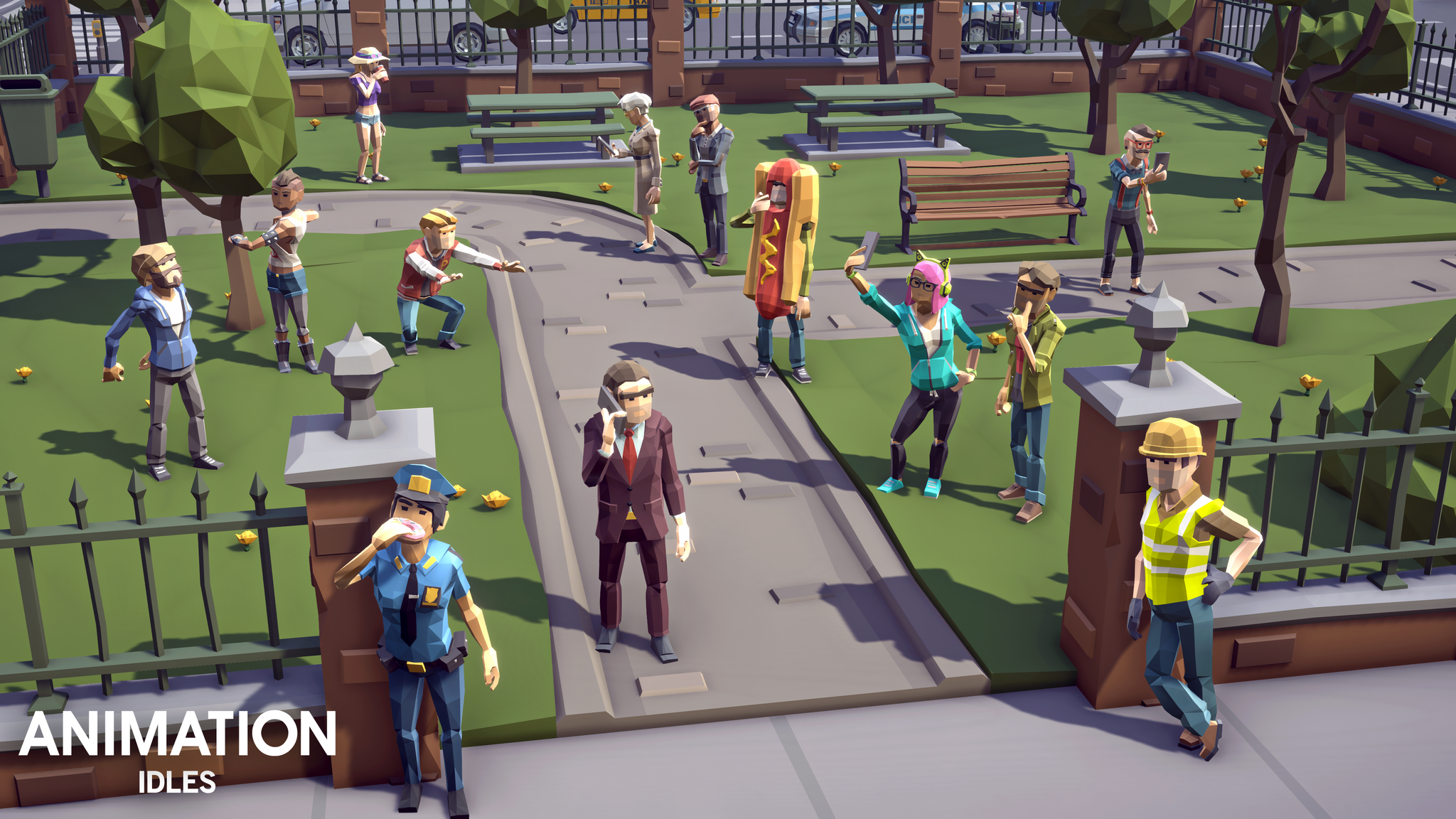 ANIMATION | Idles Asset Pack | Synty™ Official Store – Synty Store