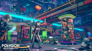 POLYGON | Sci-Fi Cyber City | Synty™ Official Store – Synty Store