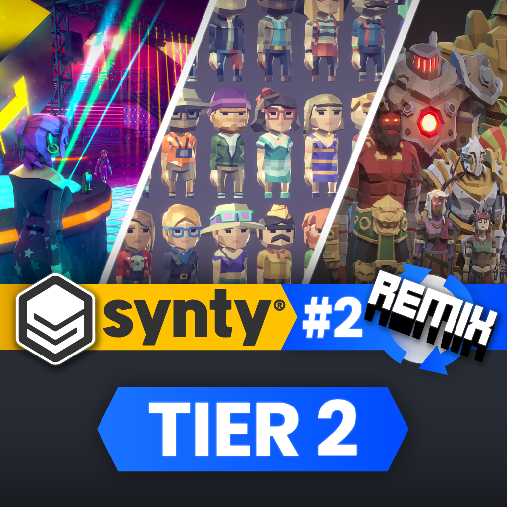 Humble Bundle | The Best Of Synty #2 Remix | Tier 1 Asset Packs – Synty ...