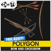 POLYGON | Bow and Crossbow | Free Low-Poly Game Assets – Synty Store