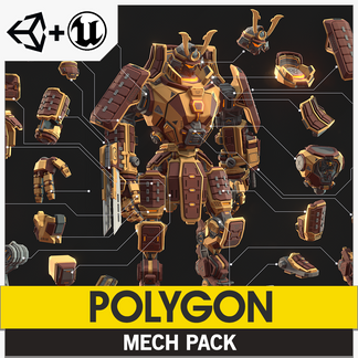 POLYGON | Mech Pack Game Assets | Synty™ Official Store – Synty Store