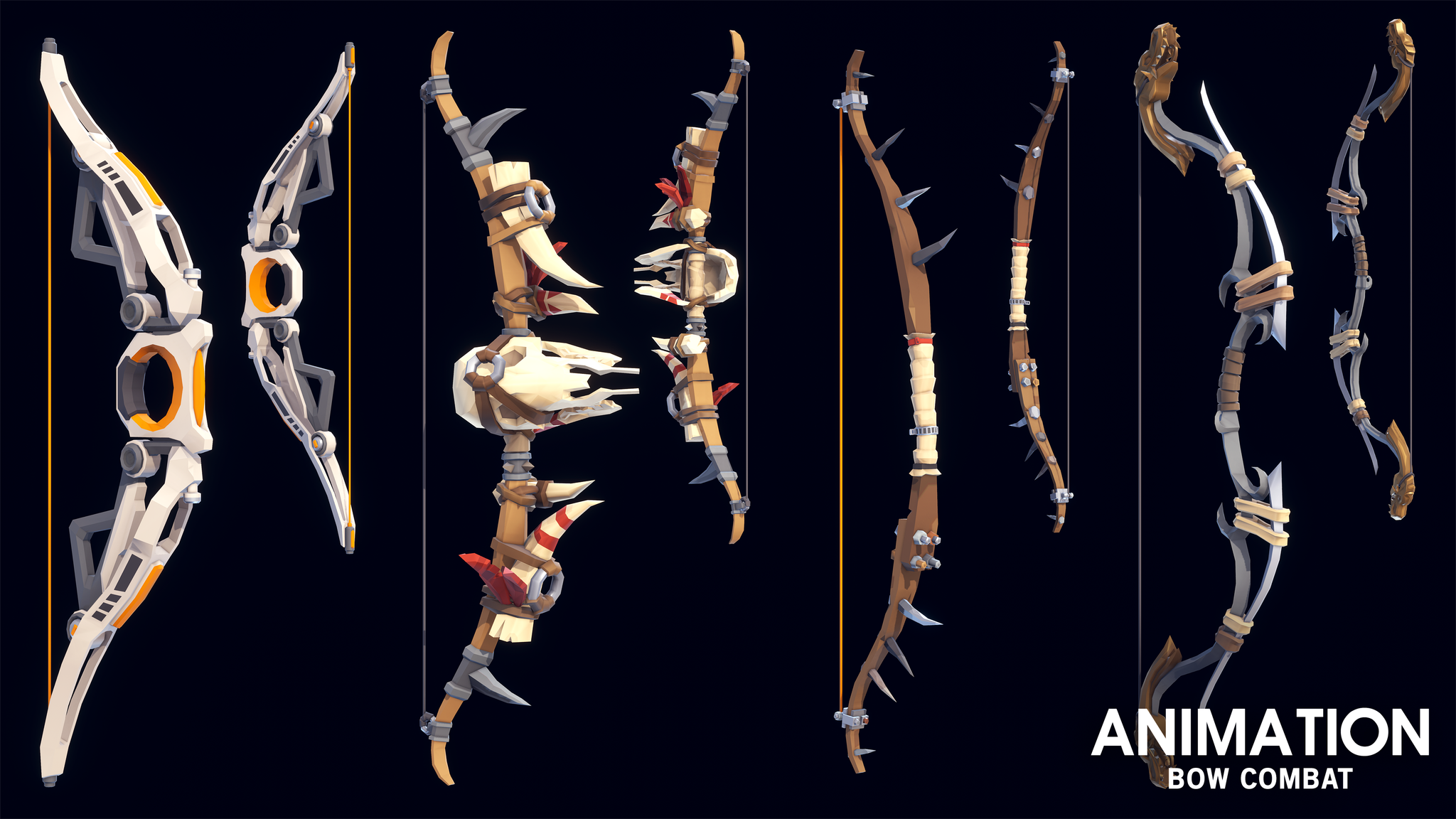ANIMATION | Bow Combat Asset Pack | Synty™ Official Store – Synty Store