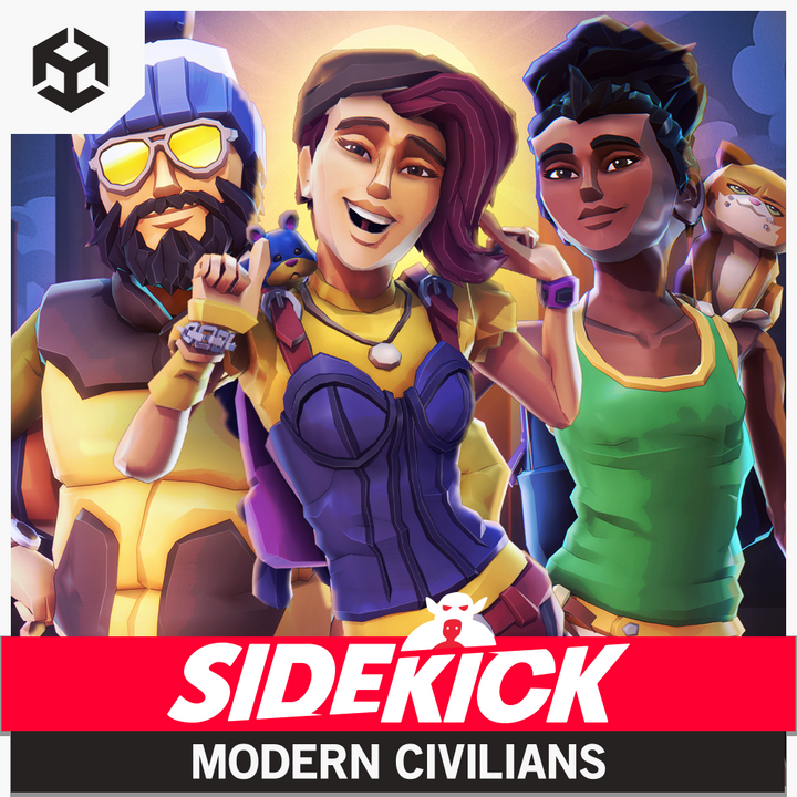 Sidekick Modular Character Packs | Synty™ Official Store – Synty Store