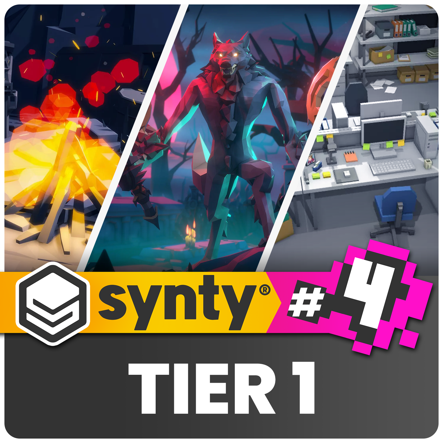 Humble Bundle - The Best Of Synty Game Dev Assets #4 - Tier 1 – Synty Store