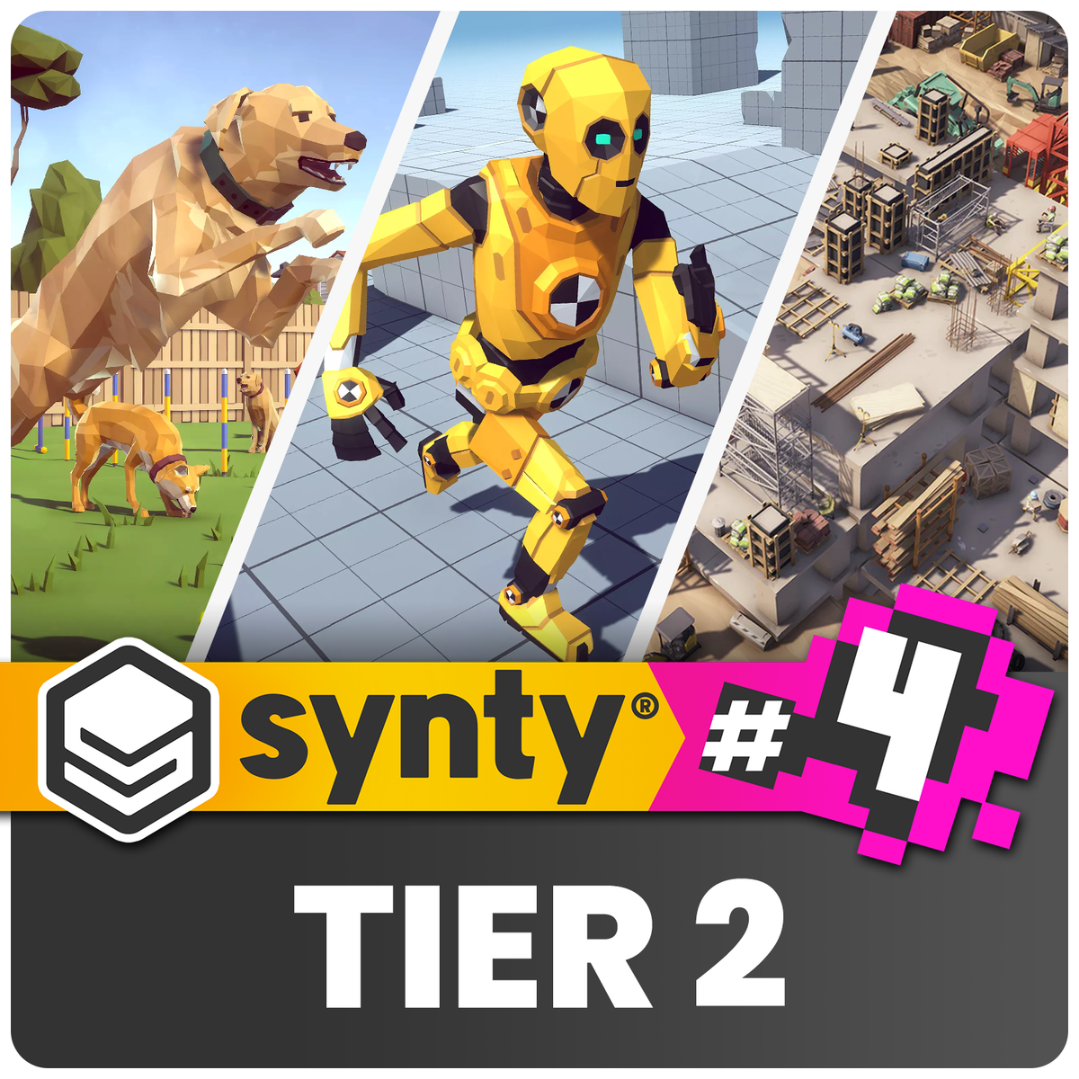 Humble Bundle | The Best Of Synty Game Dev Assets #4 - Tier 1 – Synty Store