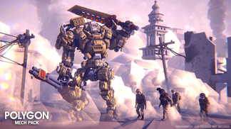 POLYGON | Mech Pack Game Assets | Synty™ Official Store – Synty Store