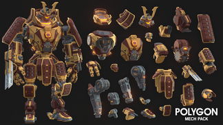 POLYGON | Mech Pack Game Assets | Synty™ Official Store – Synty Store