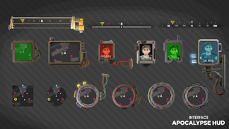 INTERFACE | Apocalypse HUD & UI Game Pack | Synty™ Official Store ...