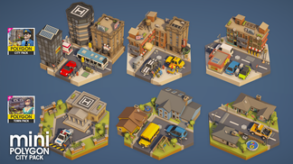 POLYGON MINI | City Pack Game Assets | Synty™ Official Store – Synty Store