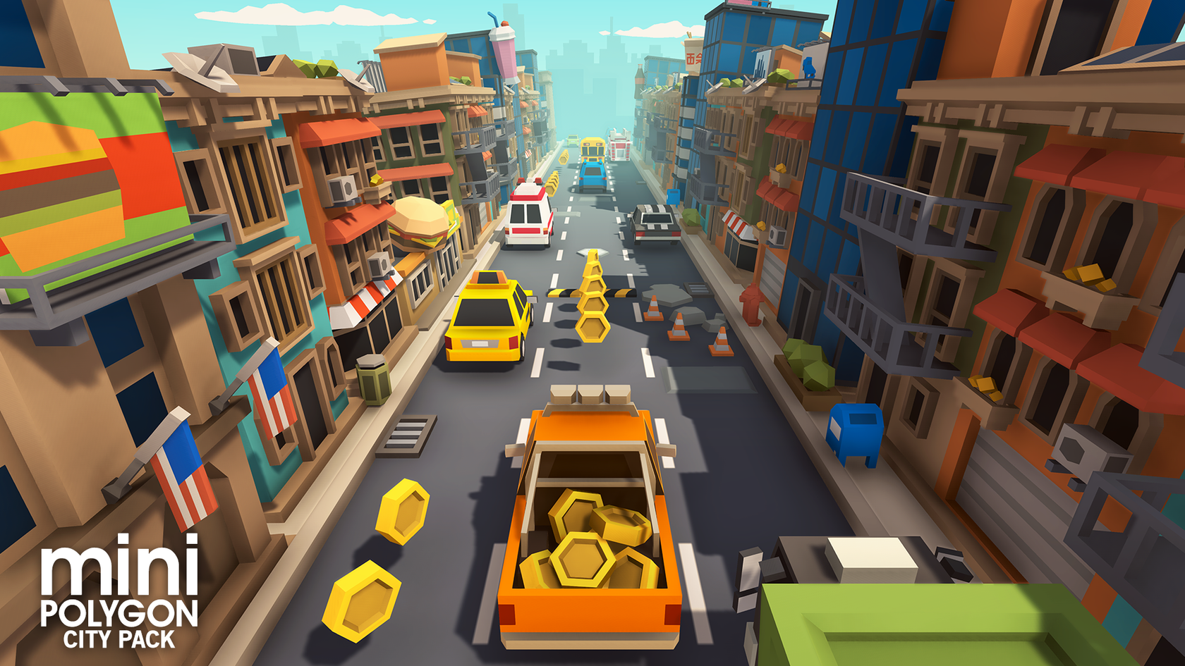 POLYGON MINI | City Pack Game Assets | Synty™ Official Store – Synty Store