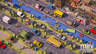 POLYGON MINI | City Pack Game Assets | Synty™ Official Store – Synty Store