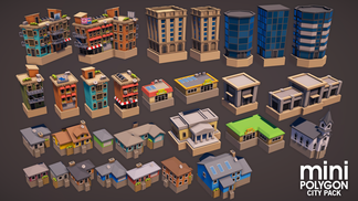 POLYGON MINI | City Pack Game Assets | Synty™ Official Store – Synty Store