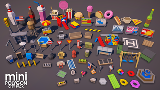 POLYGON MINI | City Pack Game Assets | Synty™ Official Store – Synty Store