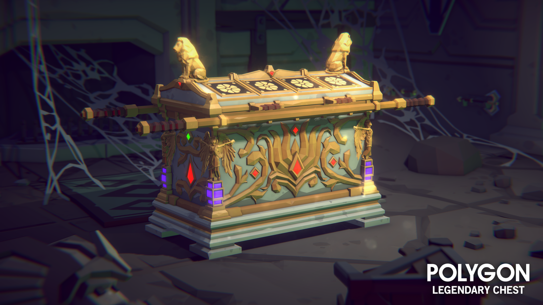 POLYGON Legendary Chest | Find the Unity Asset in Store – Synty Store
