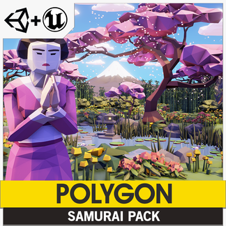 POLYGON | Samurai Game Pack Assets | Find the Unity Asset in Store ...