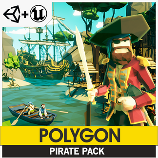POLYGON | Pirate Pack Game Assets | Find the Unity Asset in Store ...