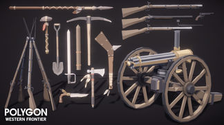 POLYGON | Western Frontier Asset Pack | Synty™ Official Store – Synty Store