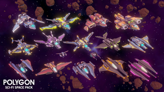 POLYGON - Sci-Fi Space Game Assets - Find the Unity Asset in Store ...