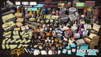POLYGON | Gang Warfare Game Assets | Synty™ Official Store – Synty Store