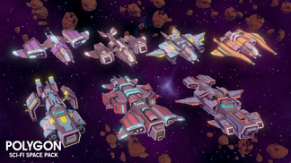 POLYGON - Sci-Fi Space Game Assets - Find the Unity Asset in Store ...