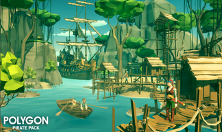 POLYGON | Pirate Pack Game Assets | Find the Unity Asset in Store ...