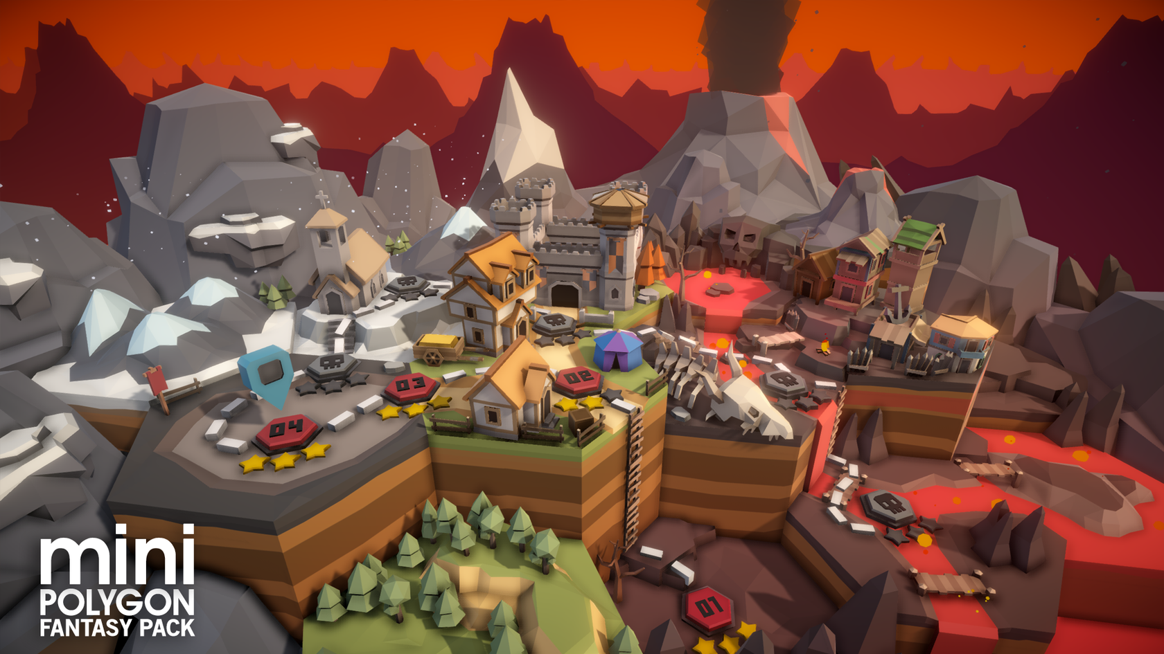 POLYGON MINI - Fantasy Pack Game Assets - Find the Unity Asset in Store ...