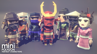 POLYGON MINI | Fantasy Characters Pack | Synty™ Official Store – Synty ...