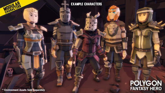 POLYGON | Fantasy Hero Game Assets | Synty™ Official Store – Synty Store