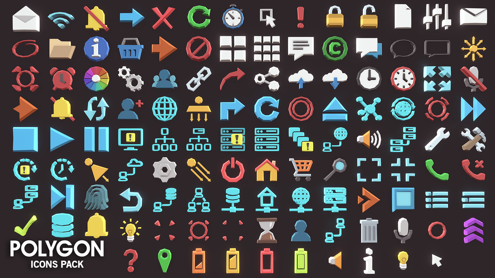 POLYGON | Icons Pack | Synty™ Official Store – Synty Store