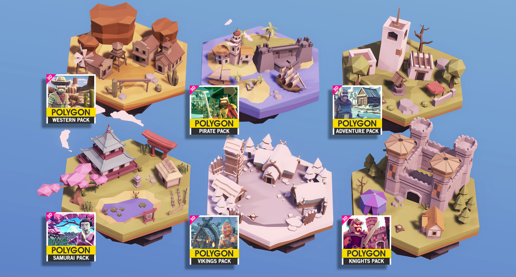 POLYGON MINI - Fantasy Pack Game Assets - Find the Unity Asset in Store ...