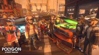 POLYGON | Street Racer Asset Pack | Find the Unity Asset in Store ...
