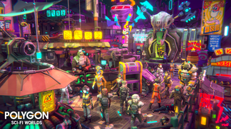 POLYGON - Sci-Fi Worlds Game Assets - Find the Unity Asset in Store – Synty Store