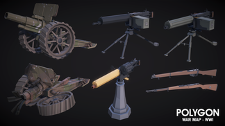 POLYGON - War Map - WWI Game Assets - Find the Unity Asset in Store ...