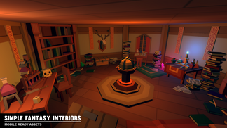 Simple Fantasy Interiors Game Assets - Find the Unity Asset in Store ...