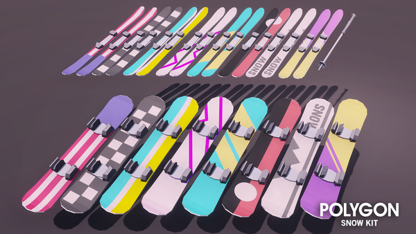 POLYGON - Snow Kit Game Assets - Find the Unity Asset in Store – Synty Store