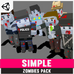 Simple Zombies | Cartoon Assets | Synty™ Official Store – Synty Store