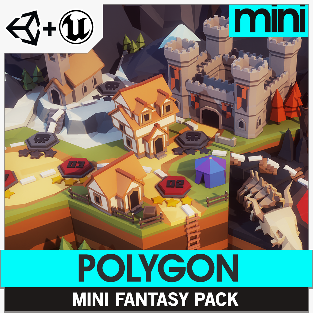 POLYGON MINI - Fantasy Pack Game Assets - Find the Unity Asset in Store ...
