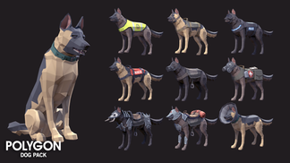 POLYGON | Dog Pack Game Assets | Find the Unity Asset in Store – Synty ...