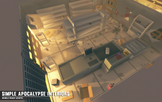 Simple Apocalypse Interiors | Find the Unity Asset in Store – Synty Store