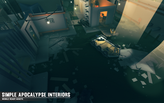 Simple Apocalypse Interiors | Find the Unity Asset in Store – Synty Store